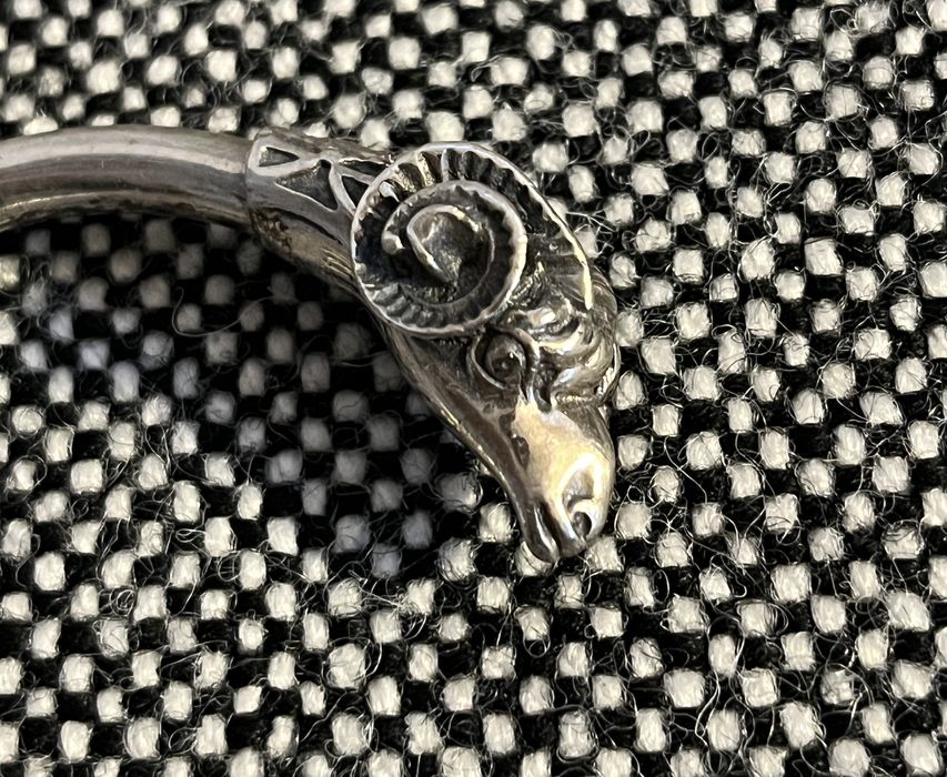 The Great Frog TGF The Great Frog Goat Head Bangle | Grailed