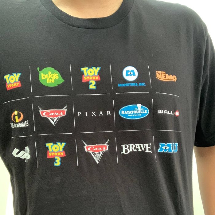 Disney Disney Pixar Animation Studios T Shirt Timeline | Grailed