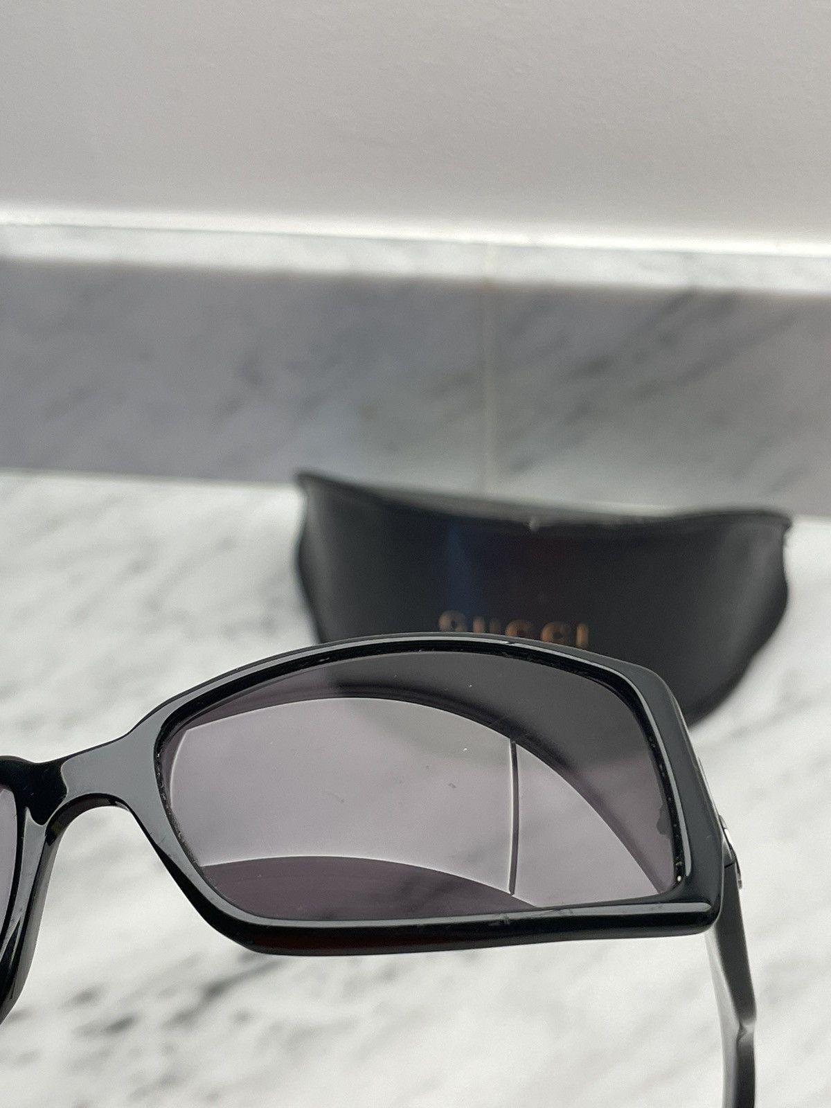 Gucci Gucci gg 2564 monogram logo sunglasses mask sunglasses | Grailed