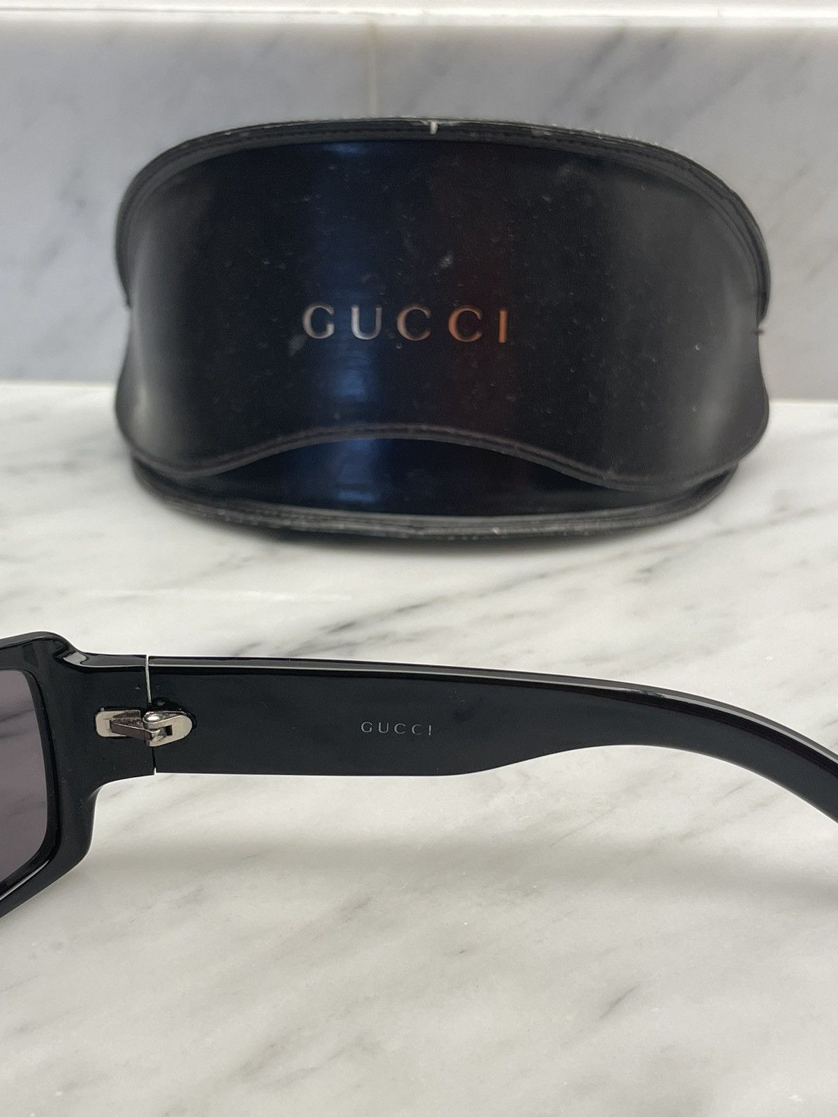 Gucci Gucci gg 2564 monogram logo sunglasses mask sunglasses | Grailed