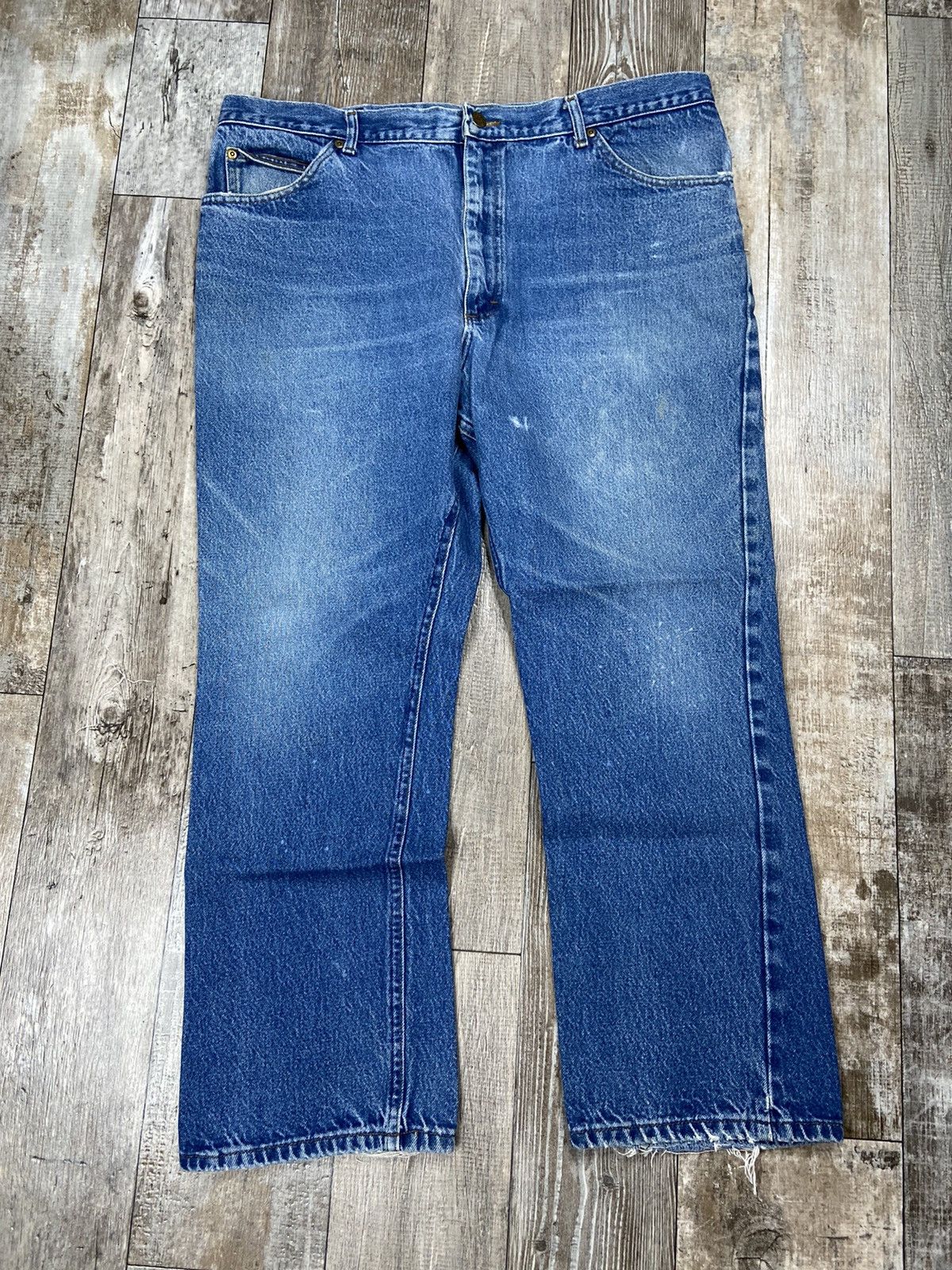 Lee × Made In Usa × Vintage Crazy Vintage 90’s Workwear Lee Jeans Baggy essential | Grailed