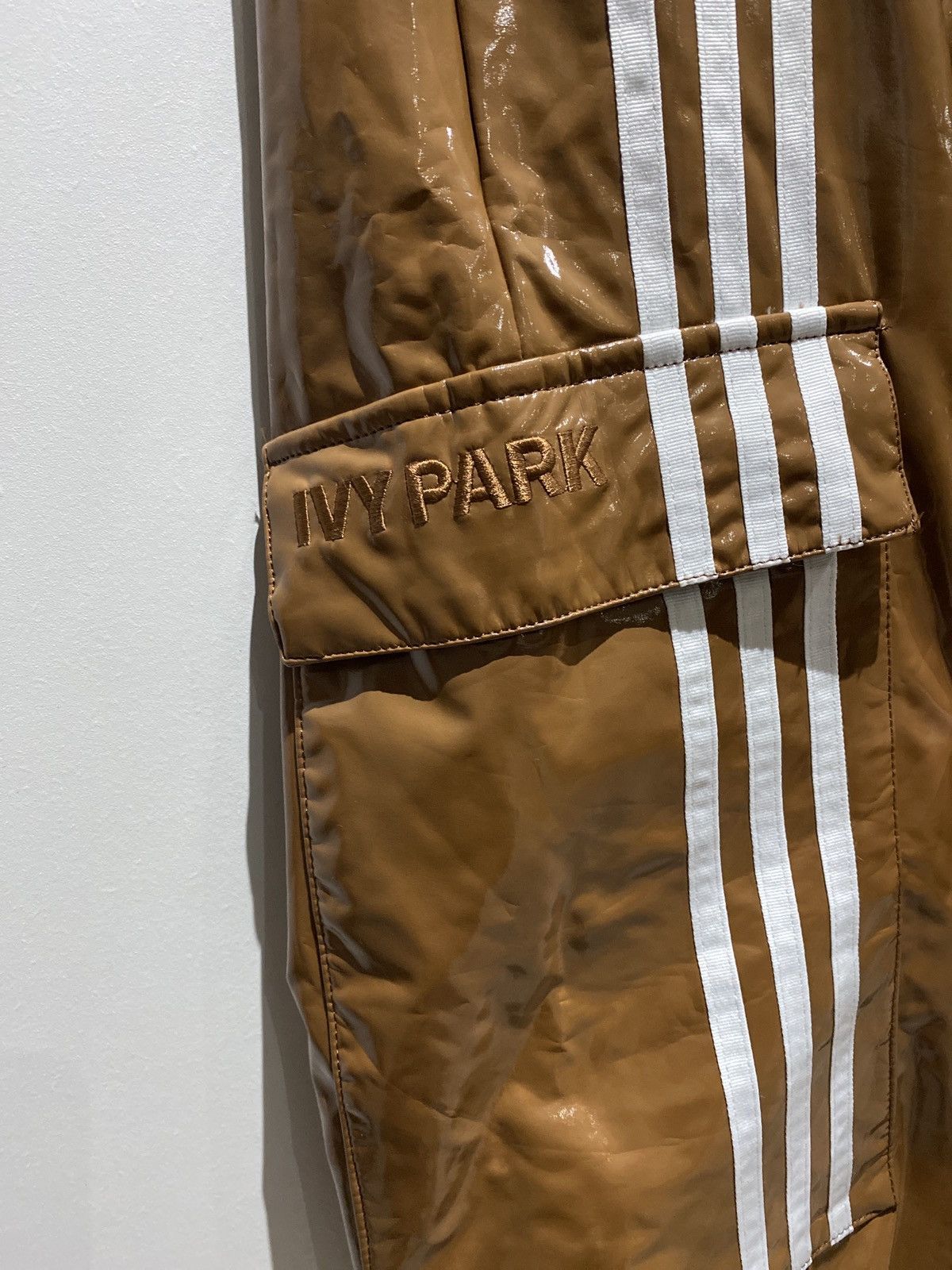 Adidas Adidas Ivy Park Latex Track Pants | Grailed