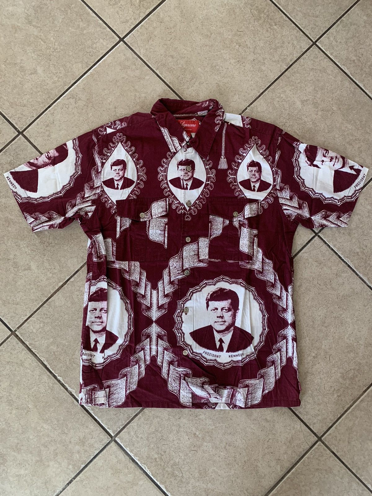 Supreme Supreme JFK Button Up SS13 Kennedy | Grailed