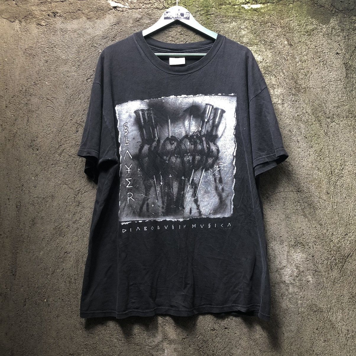 Band Tees × Rock Band × Vintage 1998 RARE SLAYER DIABOLUS IN MUSICA TEE ...