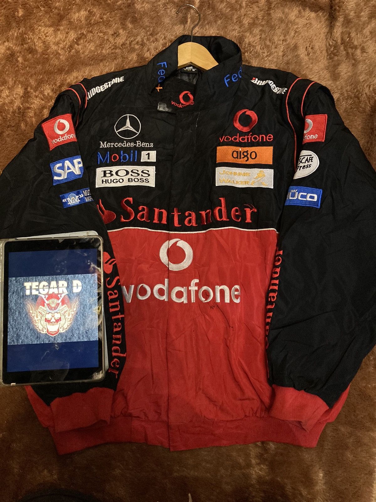 NASCAR NASCAR Mercedes-Benz Race Jacket | Grailed