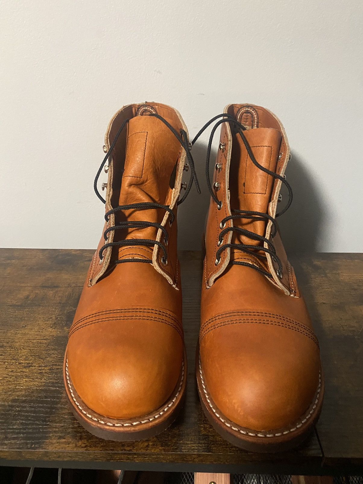 Red Wing Custom Mini-Lug Red Wing 8089 Iron Ranger Oro-Legacy 11D | Grailed