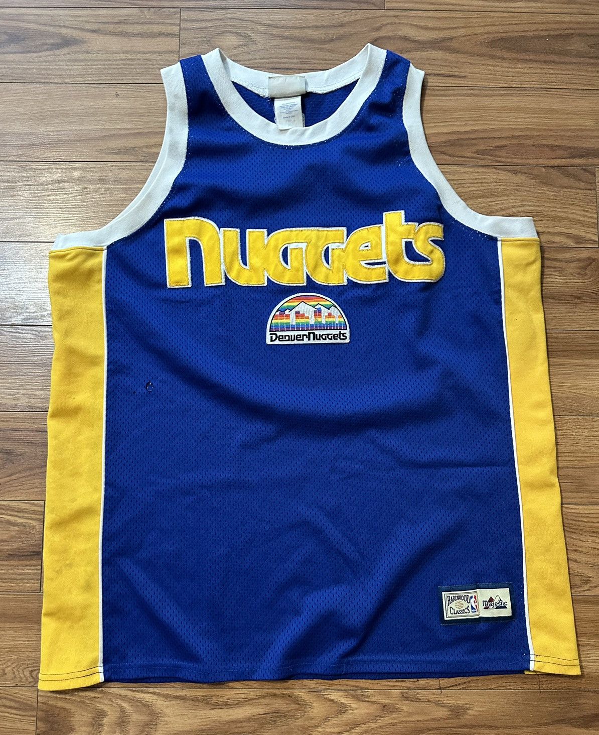 Majestic × NBA × Vintage 90s Denver Nuggets Hardwood Classics Majestic ...
