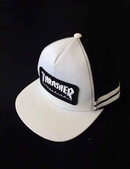 Thrasher Thrasher Magazine Skateborder Trucker Cap | Grailed