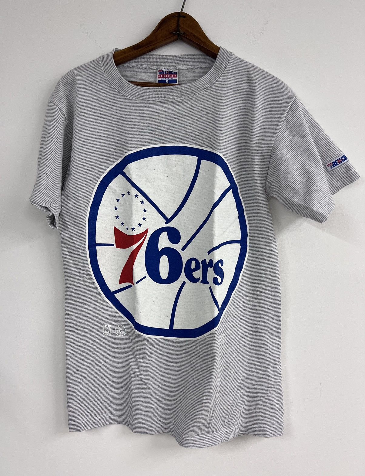 Made In Usa × NBA × Vintage Vintage 90s Trench Ultra Philadelphia 76ers ...