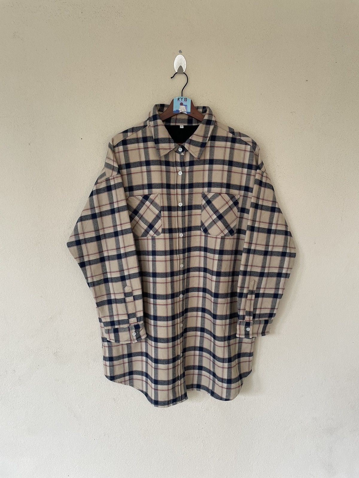 Japanese Brand TOPVALU JAPANESE LONG FLANNEL JACKET | Grailed