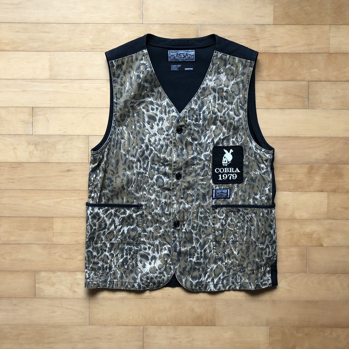 Avant Garde × Neighborhood OG Neighborhood Montara leopard vest L | Grailed