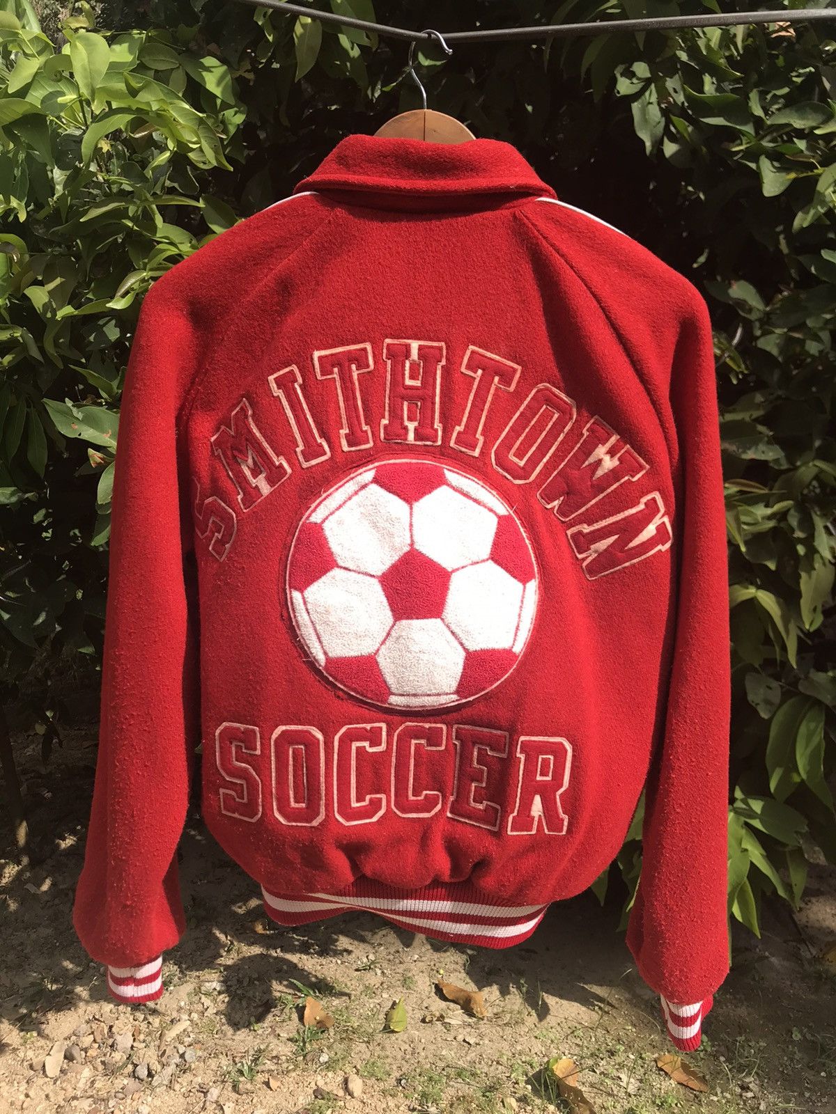 Varsity Jacket × Vintage Vintage Craig Smithtown Soccer varsity jacket ...
