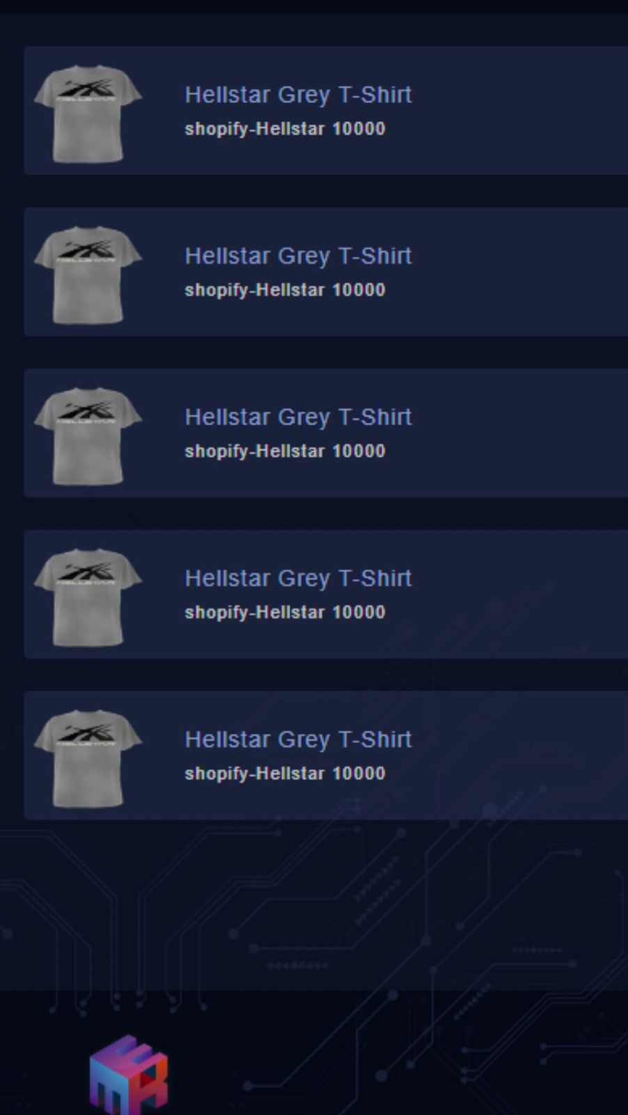 HELLSTAR Grey HellStar tshirt | Grailed