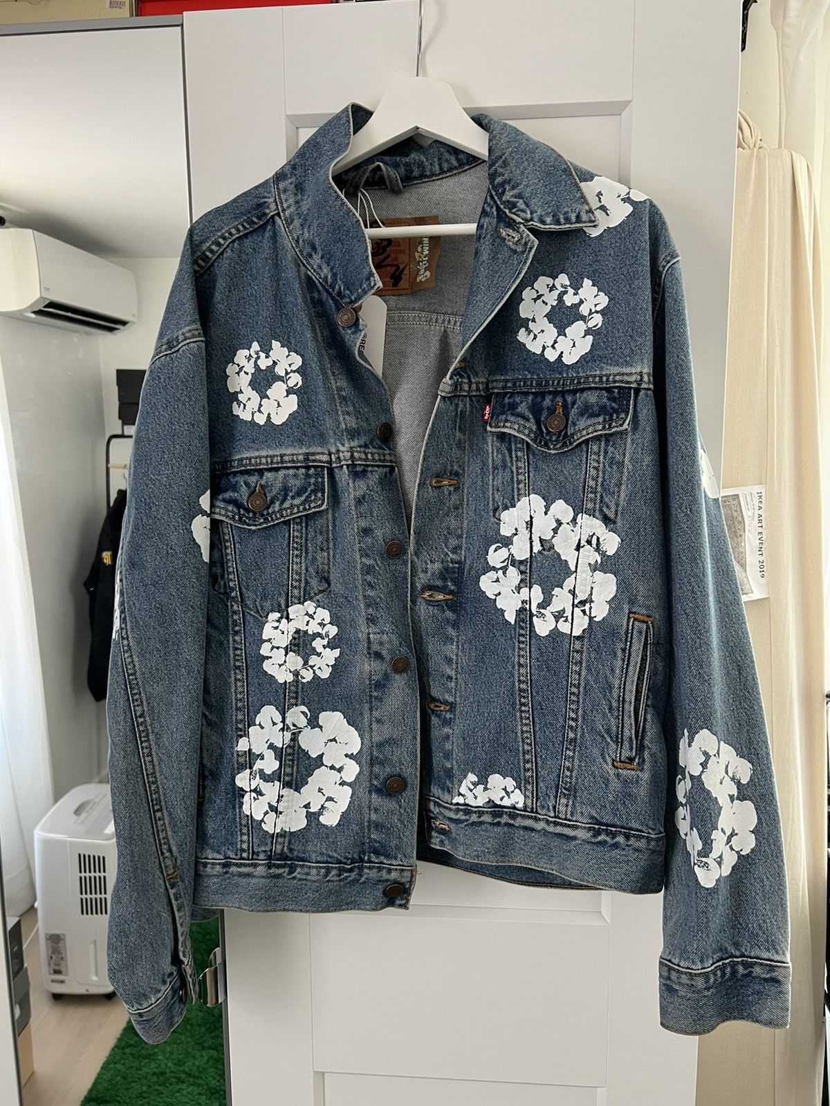 DENIM TEARS Denim Tears Jacket Autographed | Grailed