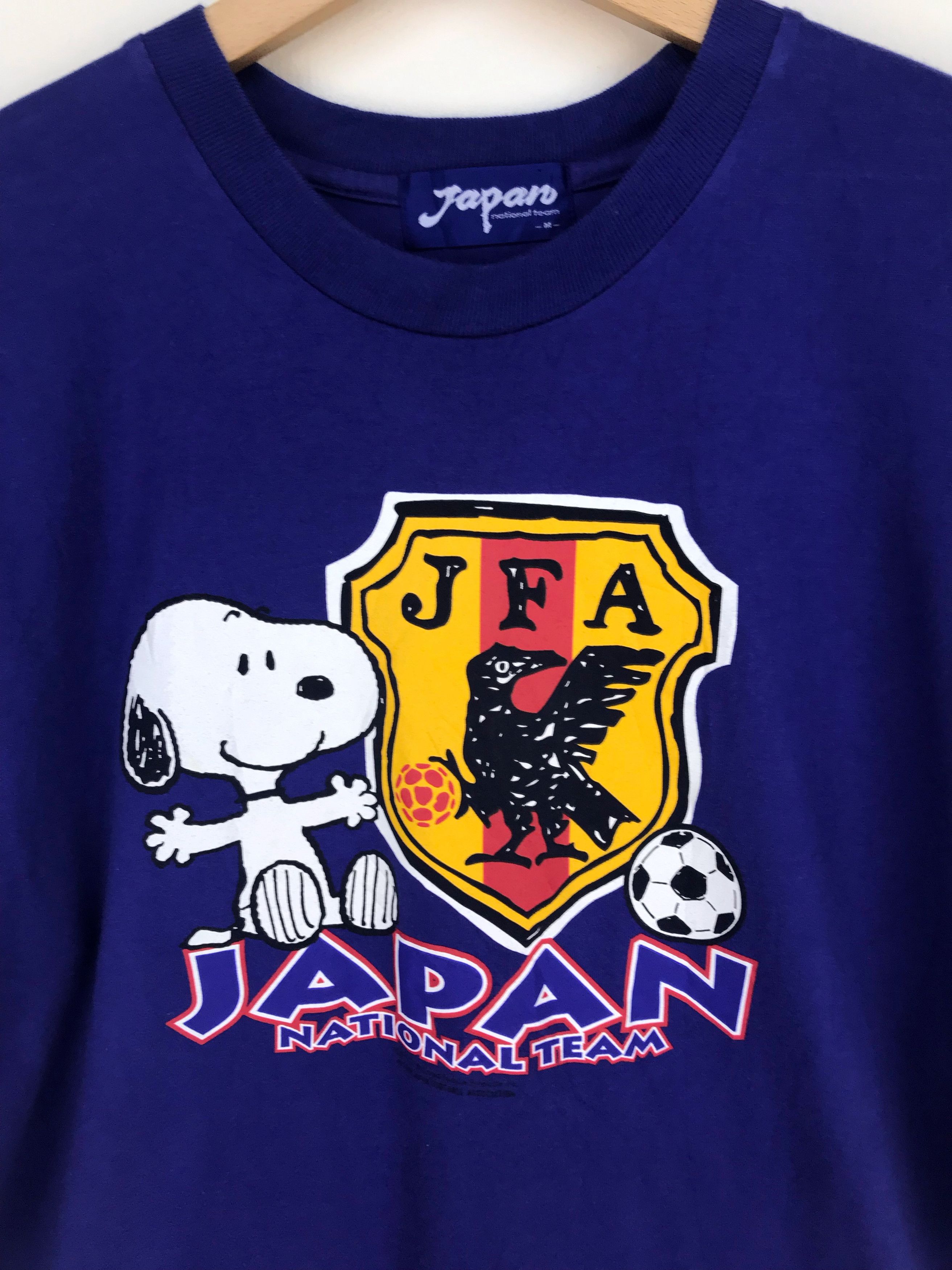 Vintage Vintage 90s Peanut x Japan National Team Shirt | Grailed