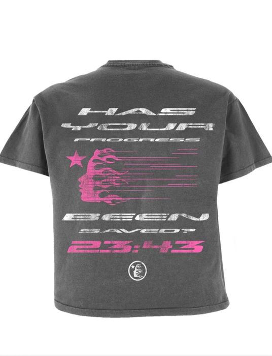 HELLSTAR JESUS QR CODE T-SHIRT | Grailed