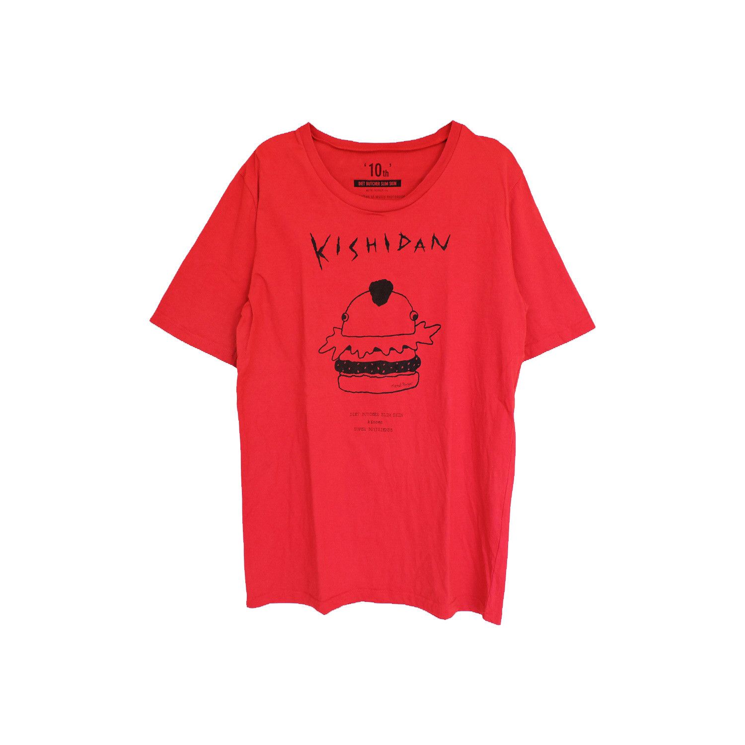 Diet Butcher Slim Skin DBSS X Metal Burger Inc 'Kishidan' T-Shirt | Grailed