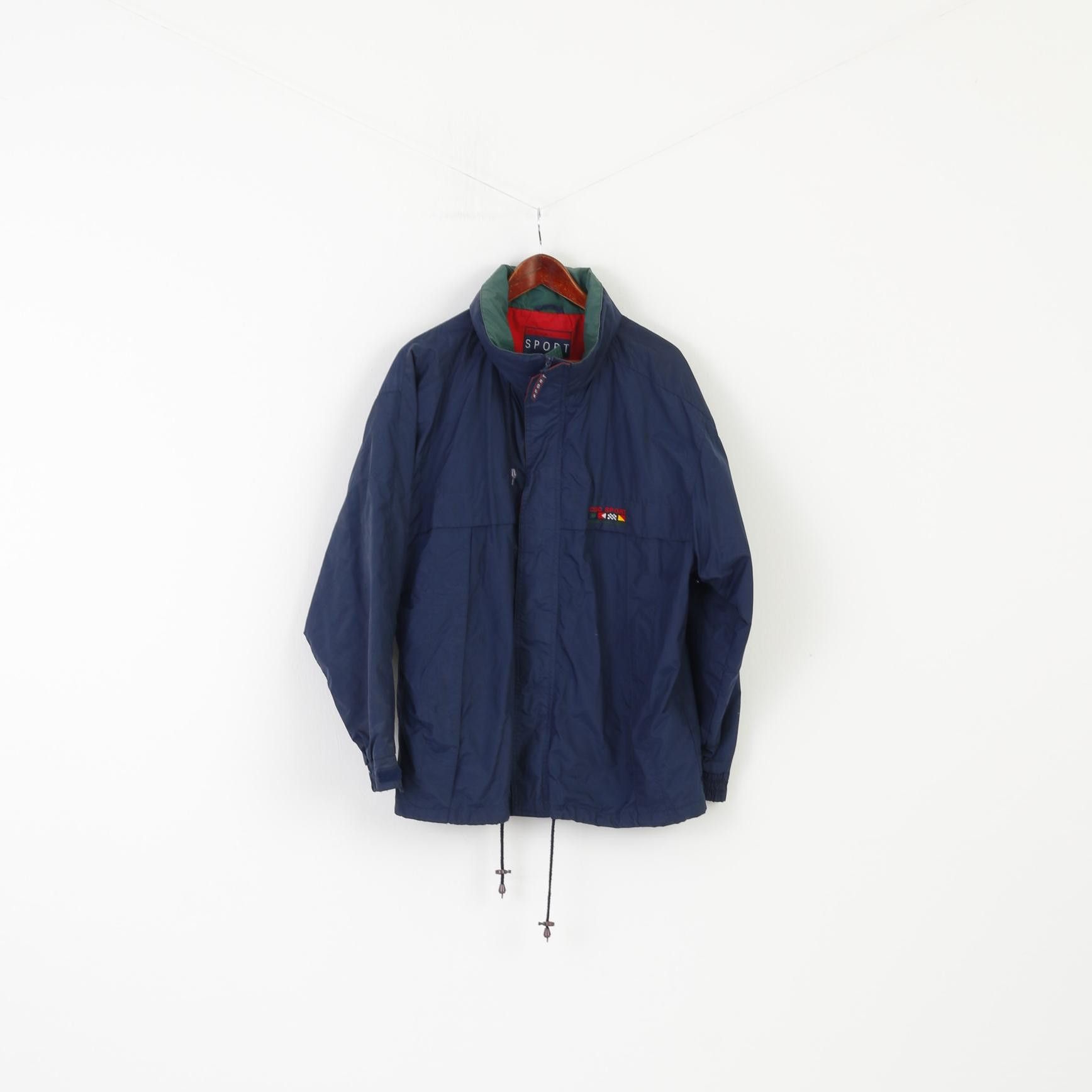 Vintage CBC Sport Men L Jacket Navy Hood American Classics 6874 | Grailed