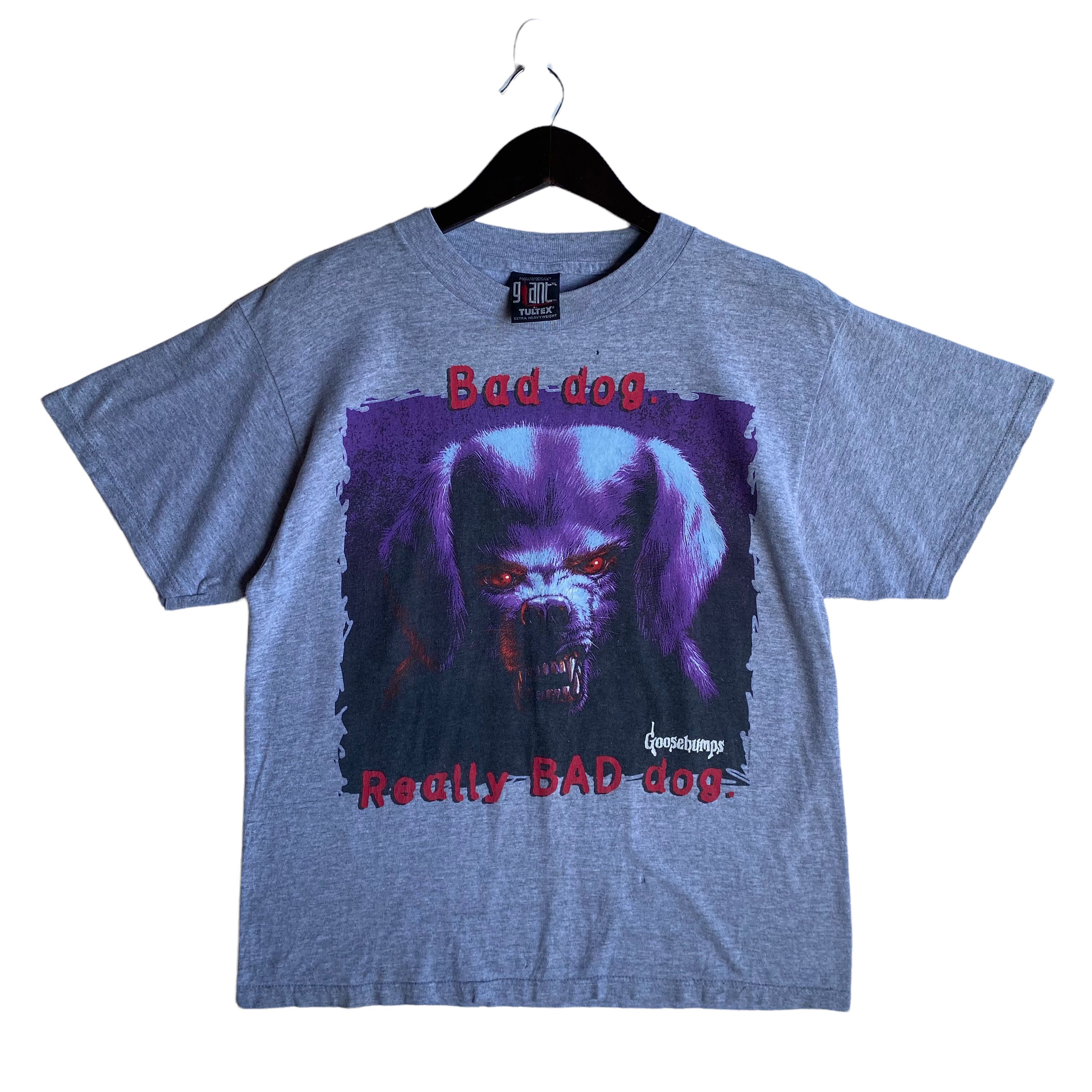 Vintage 💥VINTAGE GOOSEBUMPS Horror comedy film rare bad dog shirt | Grailed