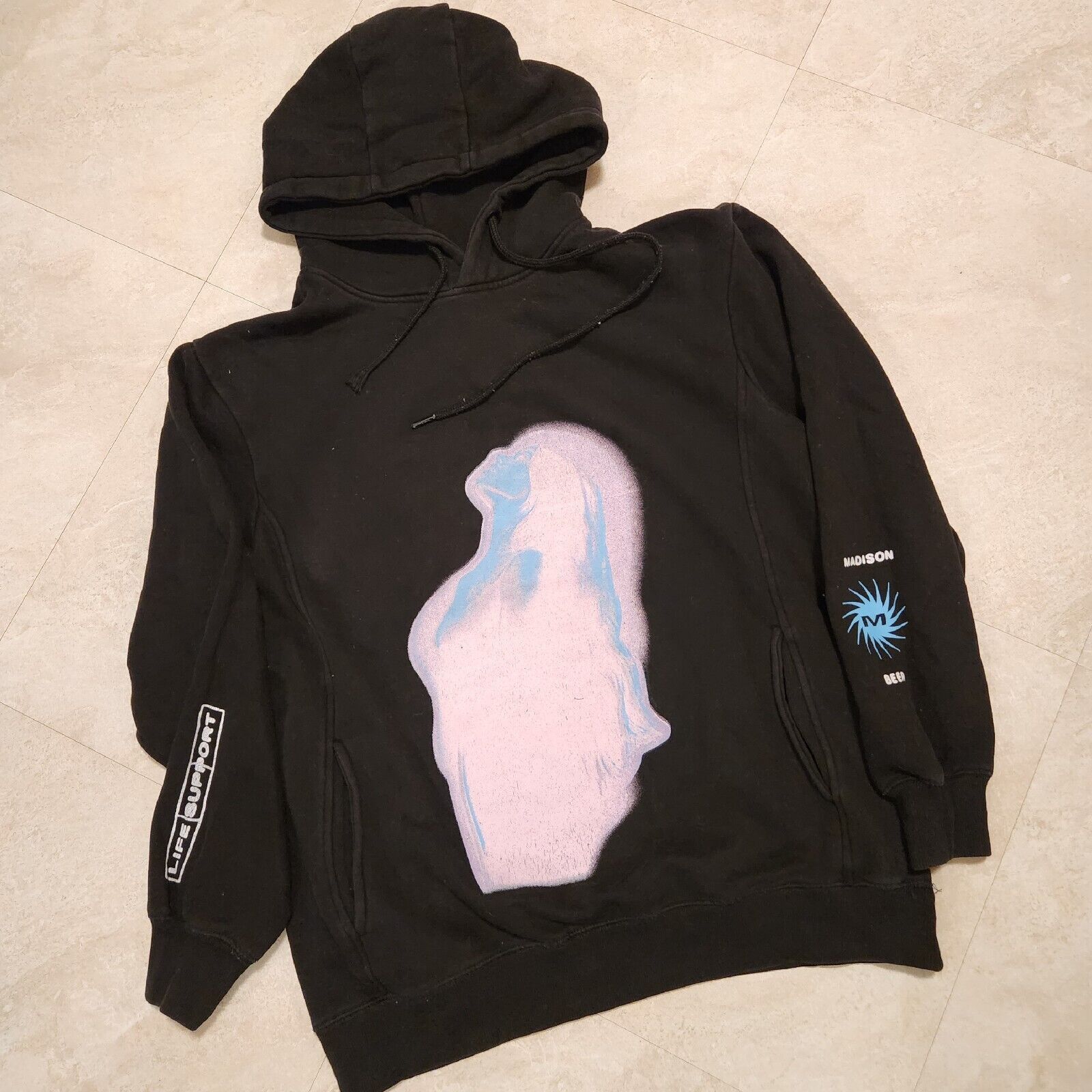 Madison Madison Beer The Life Support Tour Silhouette Music Hoodie USA ...