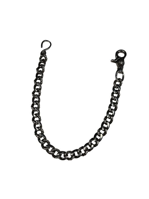 Chrome Hearts Sterling Silver Fancy Cuban Link Wallet Pocket Chain ...