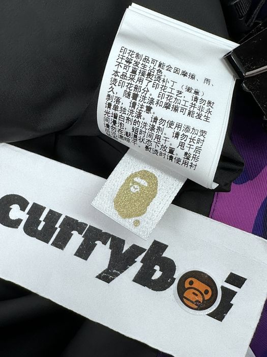 Bape BAPE Color Camo WGM Shark Hoodie Jacket Purple | Grailed