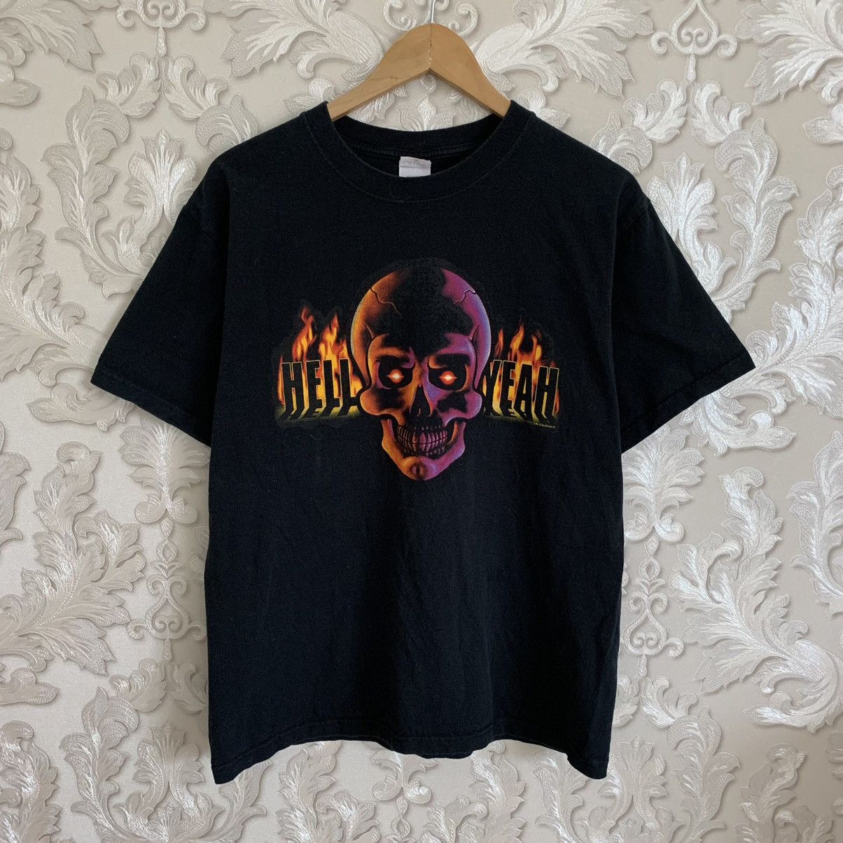 Vintage × Wwe × Wwf Vintage Stone Cold Hell Yeah Tee anvil tag | Grailed