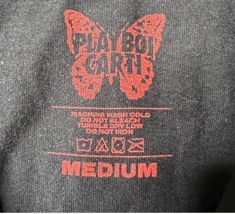 Playboi Carti 100% AUTHENTIC PLAYBOI CARTI DIE LIT TOUR MERCH DROP T ...