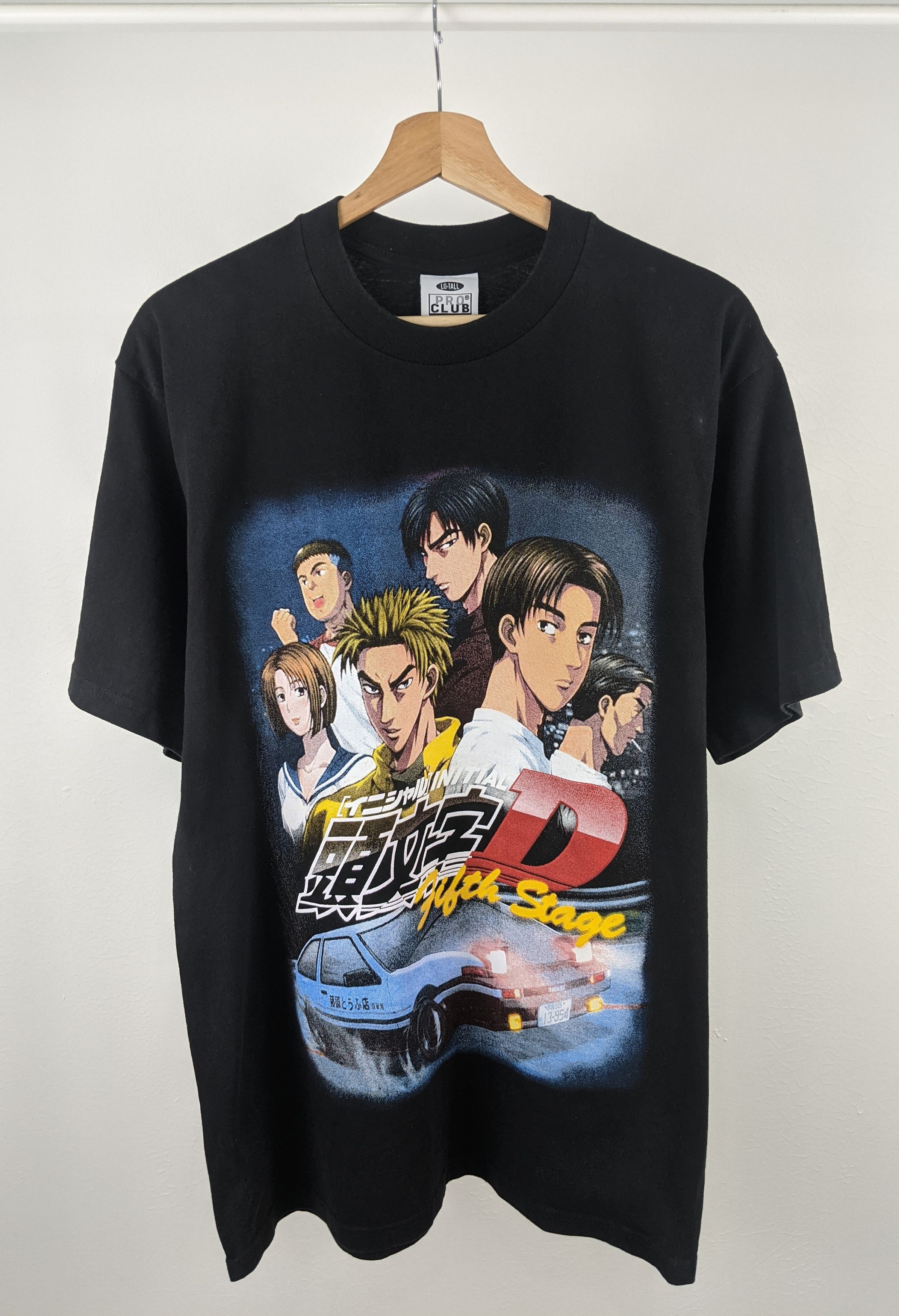 Cartoon Network × Vintage Vintage Initial D shirt anime 00 Bootleg ...