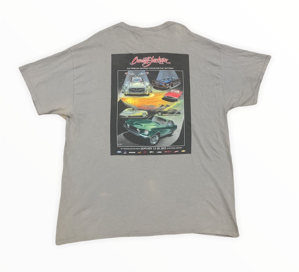 Barrett × Ford Racing × Racing BARRETT JACKSON Vtg Ford American Muscle ...