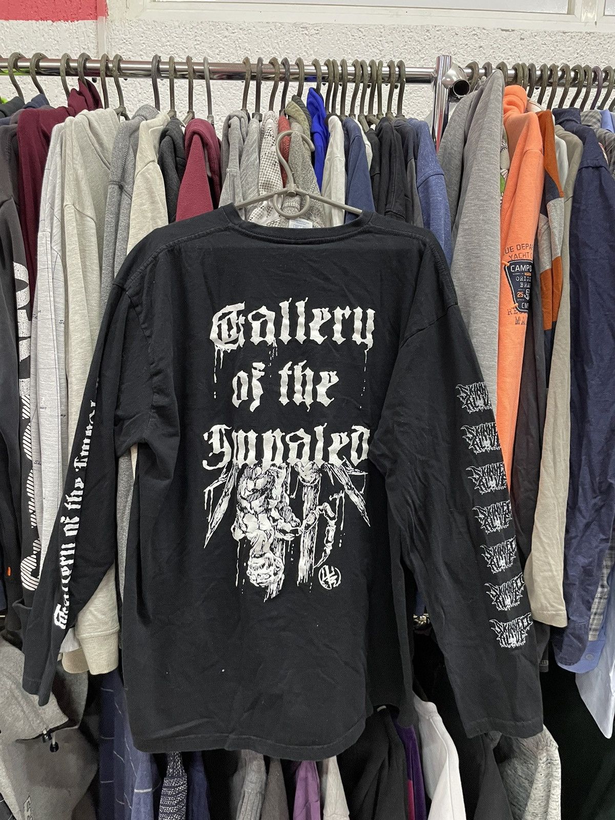 Band Tees × Streetwear × Vintage Skinned Alive:Gallery of the Impaled ...