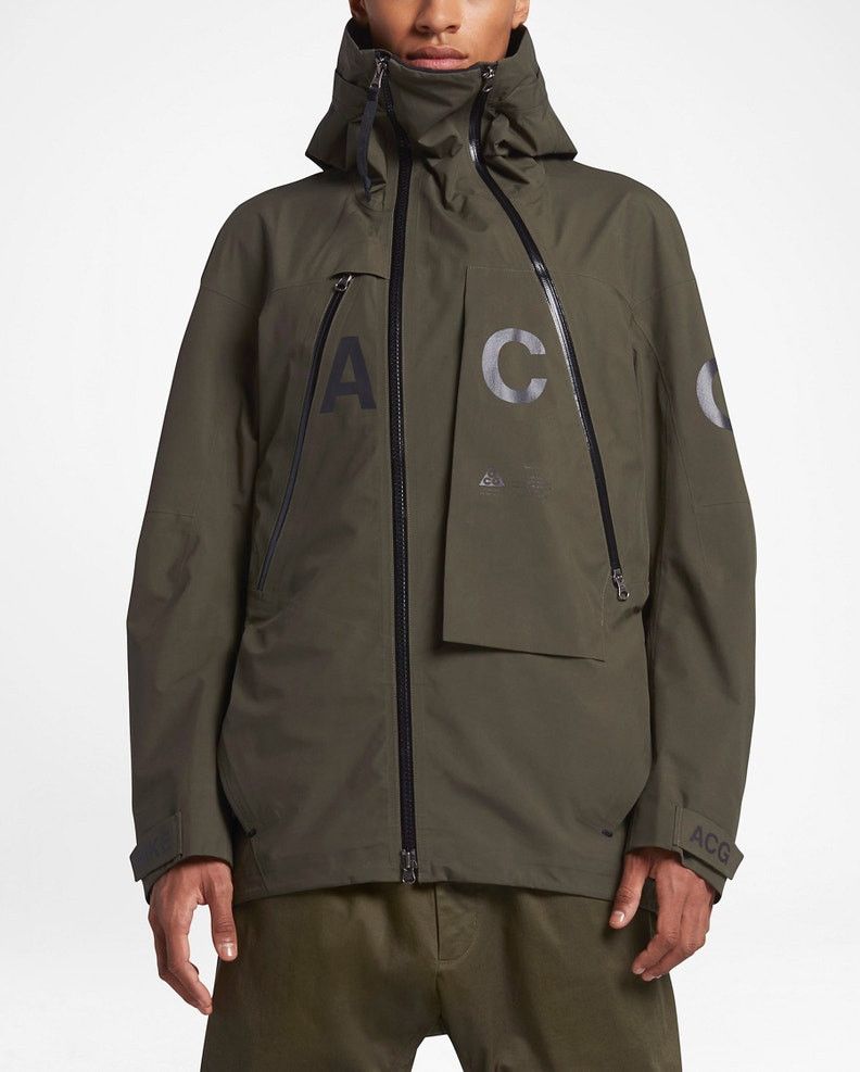 Nike Errolson Hugh x NikeLab ACG Alpine Jacket Nike Khaki olive | Grailed