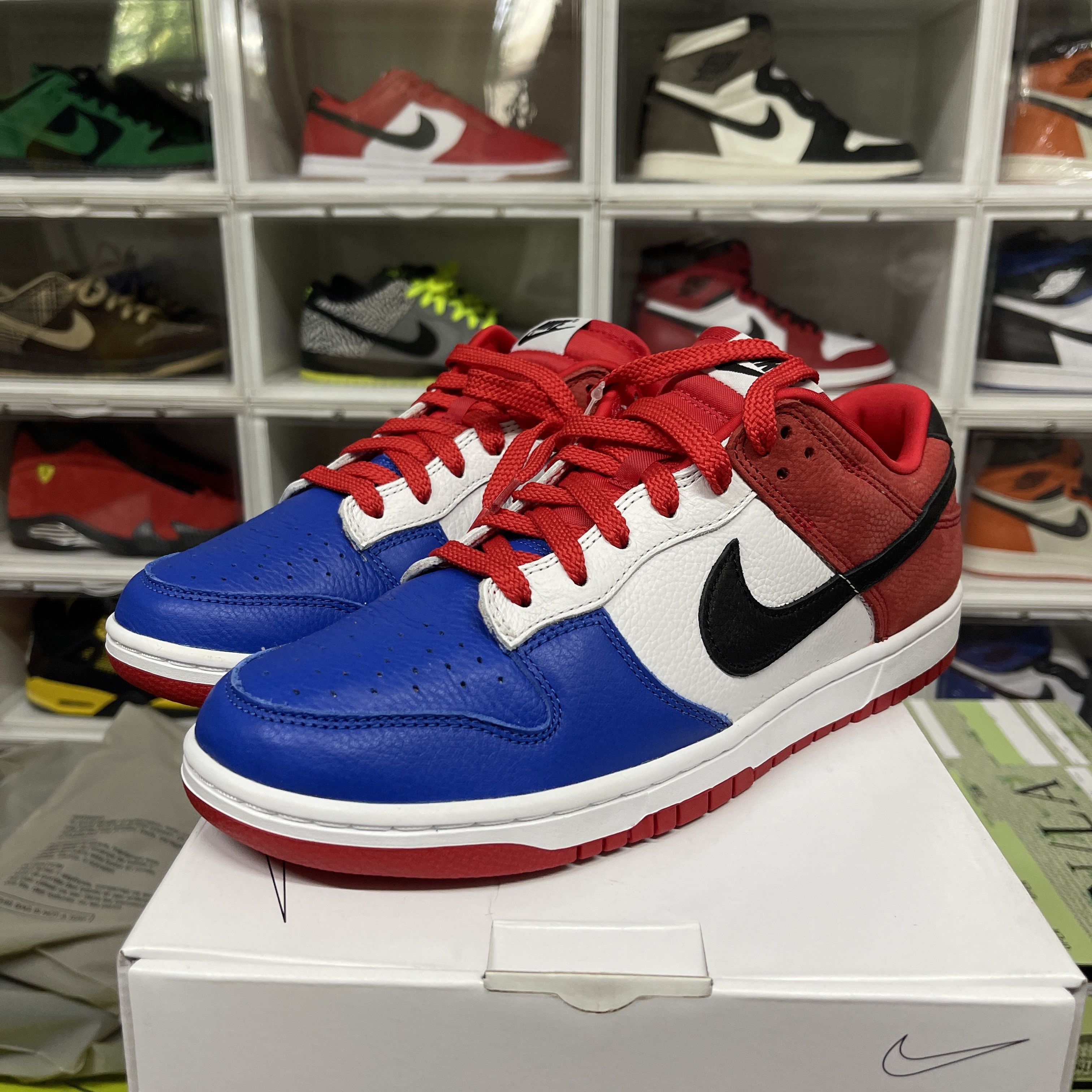 Jordan Brand × Nike DS Nike Dunk Low ID 365 By You SB 9 France TS ...