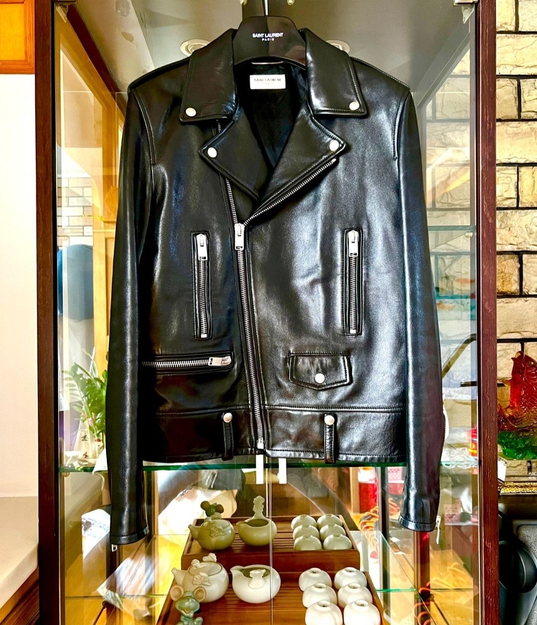 Saint Laurent Paris Saint Laurent 13fw Lambskin L01 biker jacket | Grailed