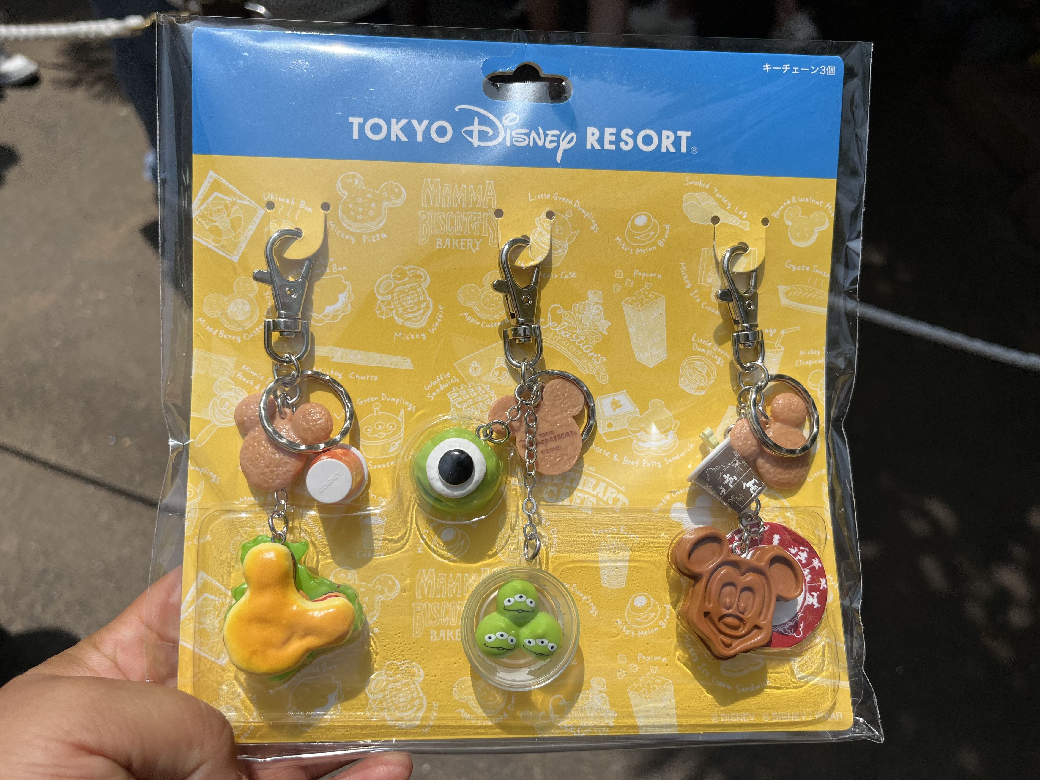 Disney Tokyo Disneyland Food keychains | Grailed
