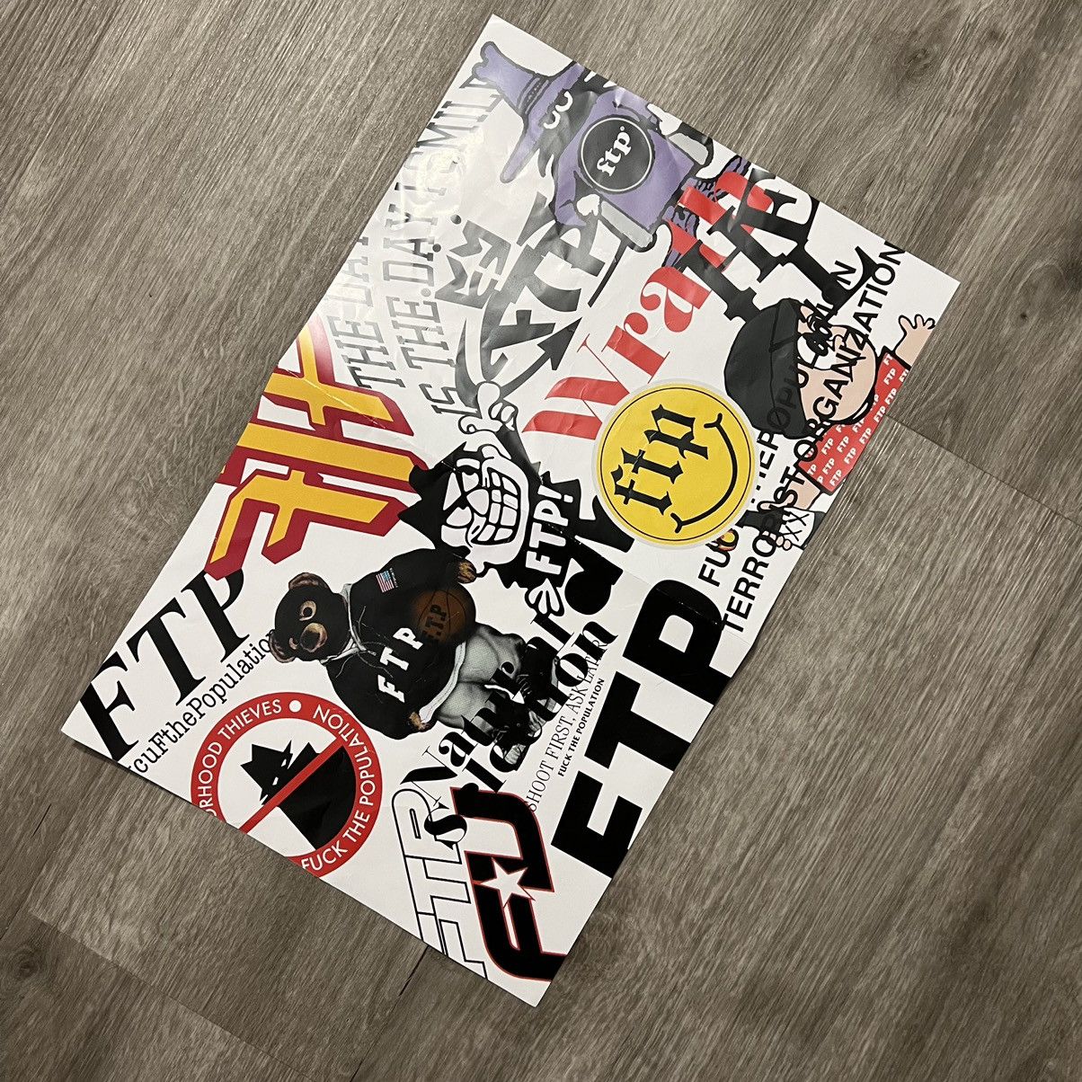 Fuck The Population FTP Archive Poster | Grailed