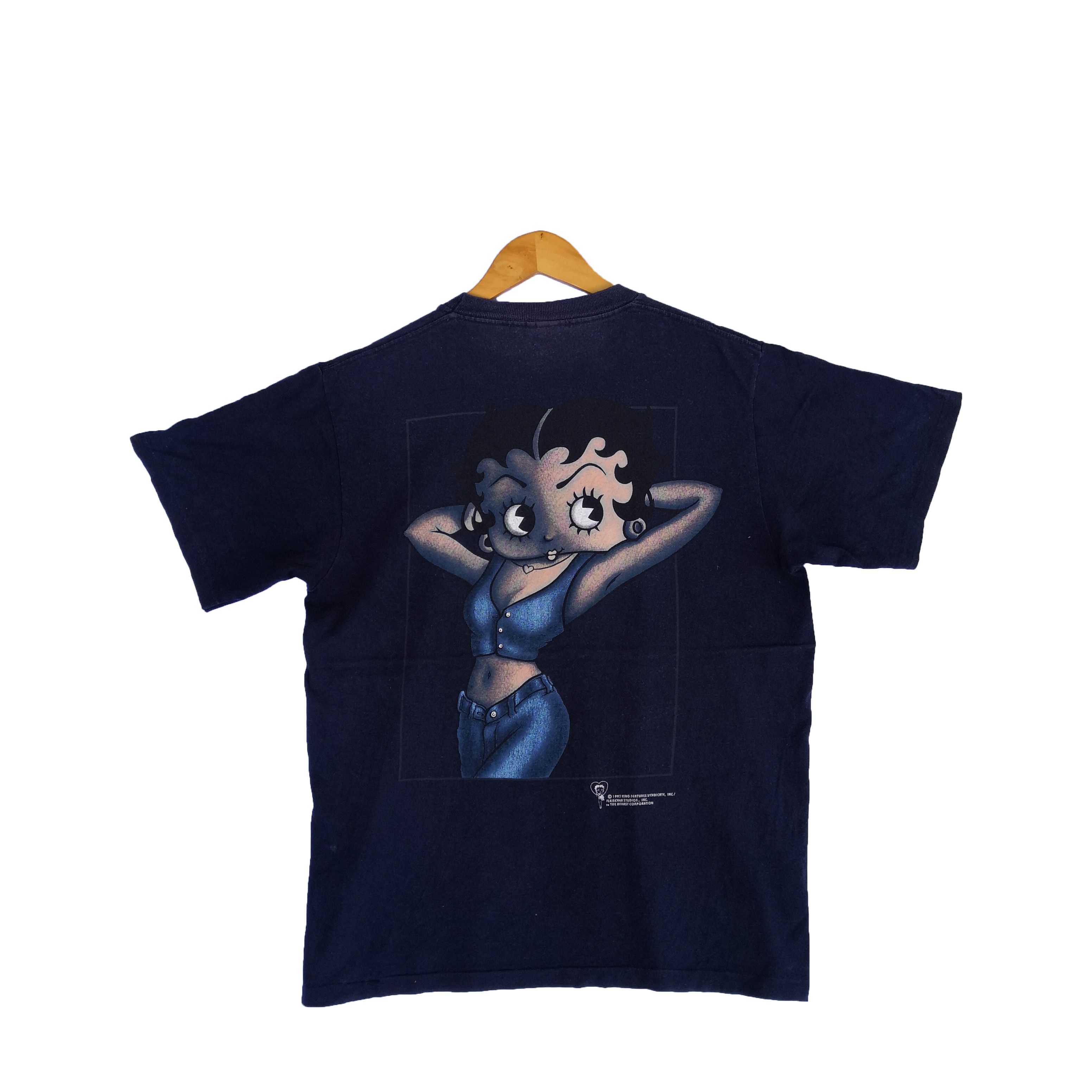 Cartoon Network × Vintage Vintage Betty Boop Tshirt Cartoon Tee Nude Hentai Tees Grailed