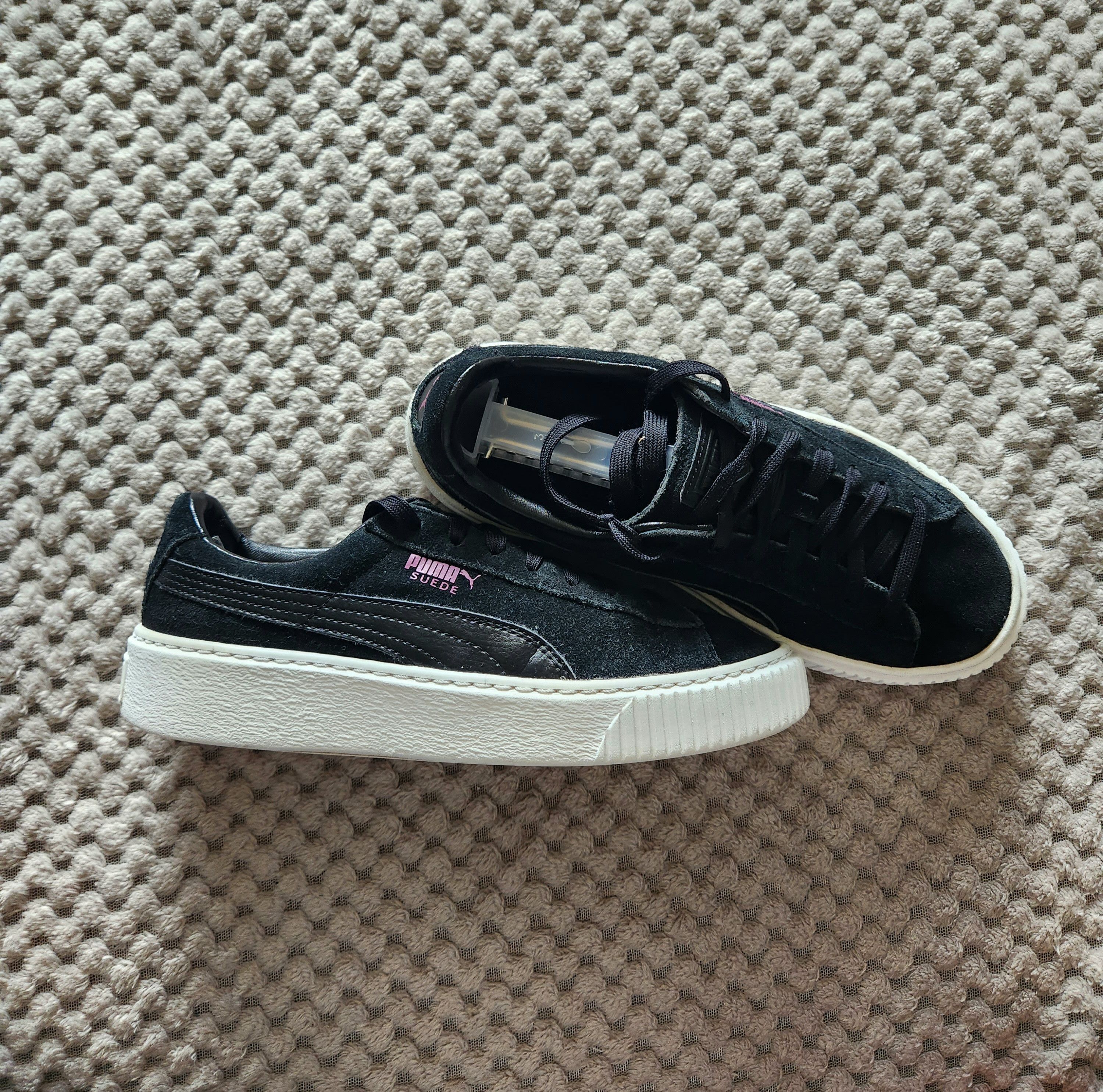 Puma Puma Suede Platform Shoes Trainers Sneakers Black Women's | Grailed