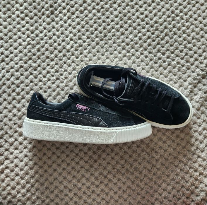 Puma Puma Suede Platform Shoes Trainers Sneakers Black Women's | Grailed