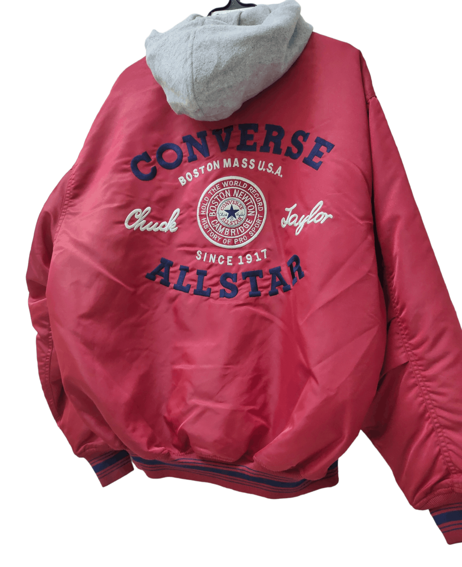 Converse Converse All Star Boston USA Vintage 90s Bomber Jacket | Grailed