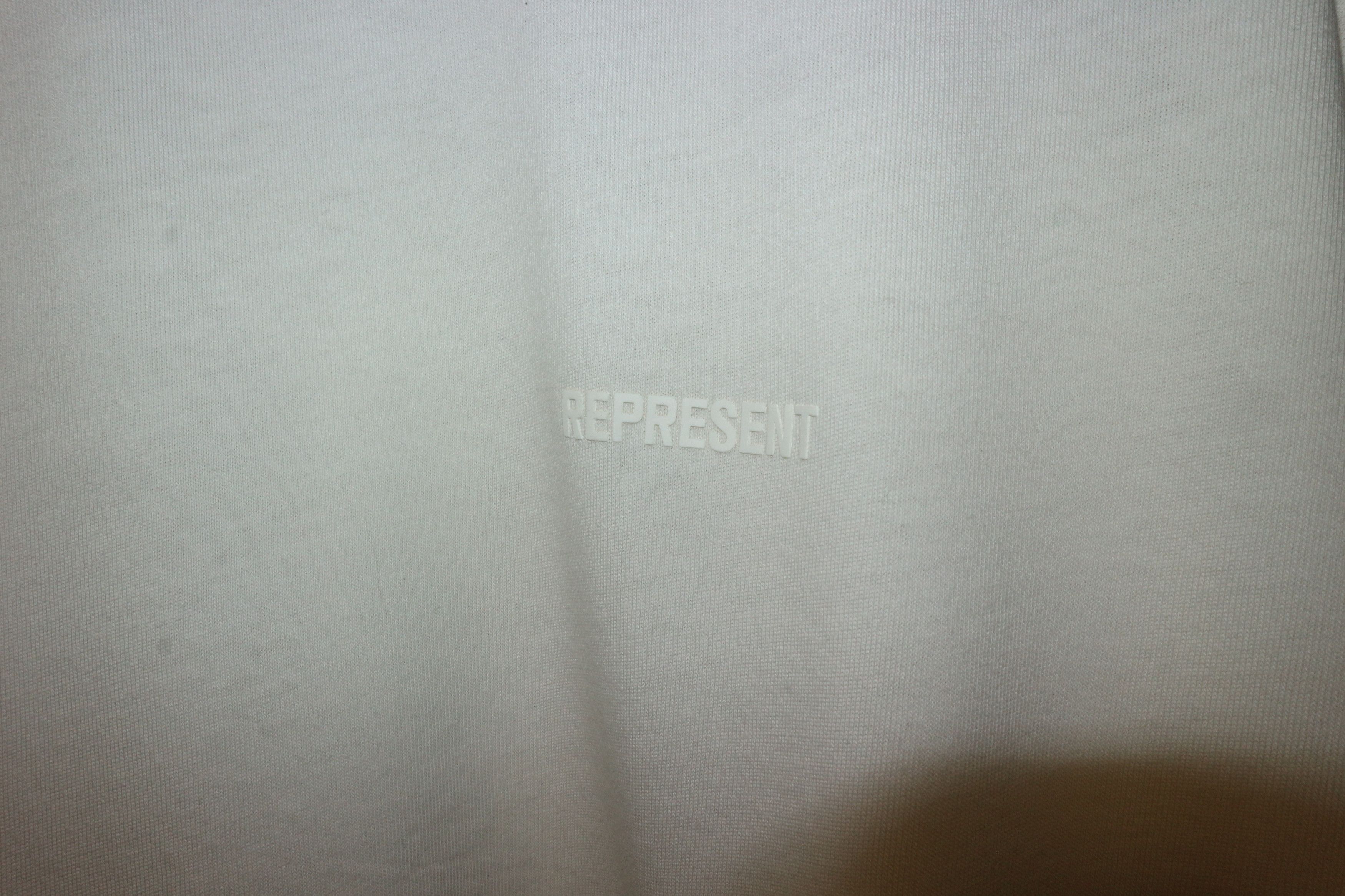 Represent Clo. BLANKS SILICONE LOGO T-SHIRT | Grailed