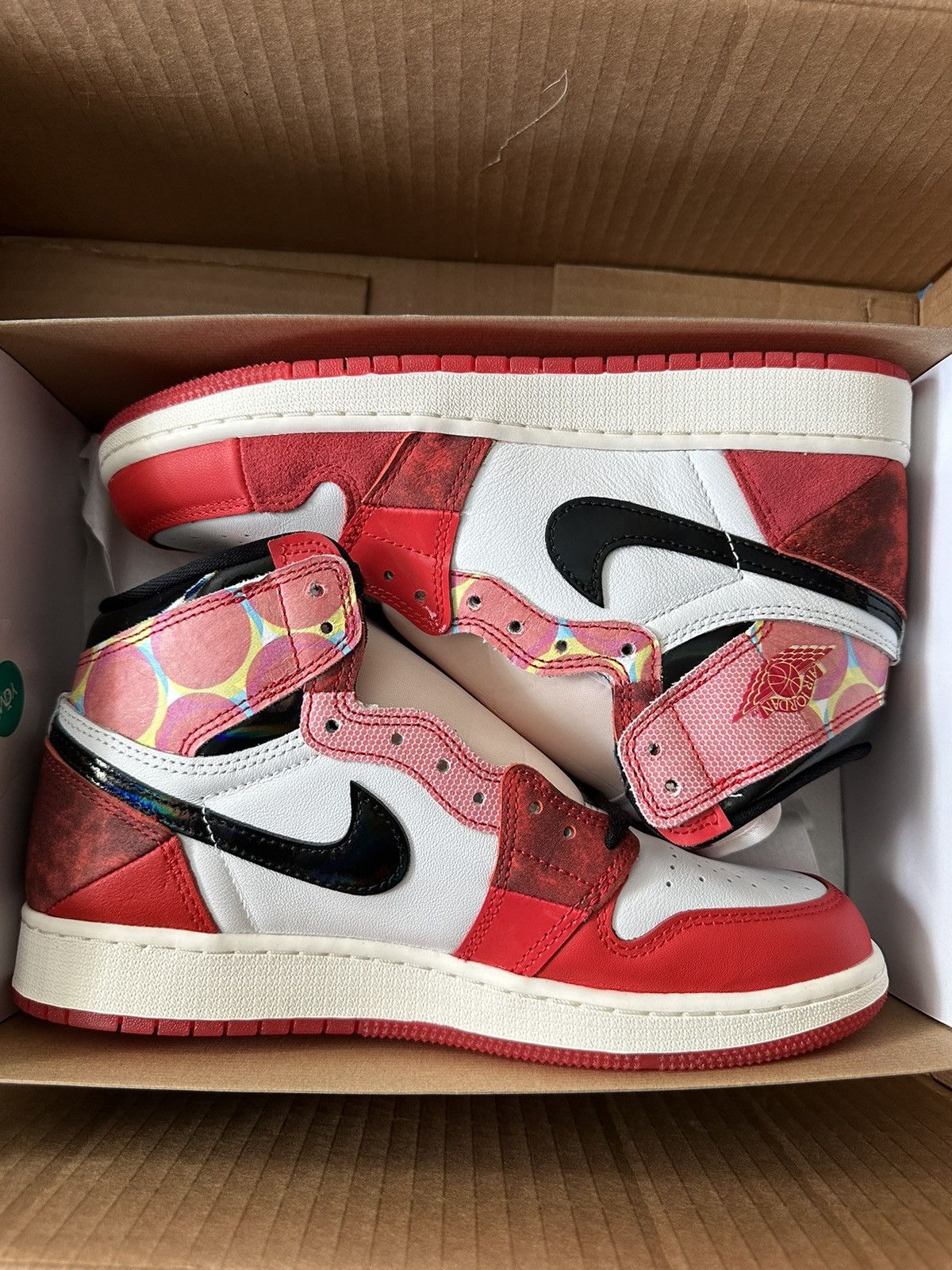 Nike Air Jordan 1 High Spider Man Across the Spider-Verse | Grailed