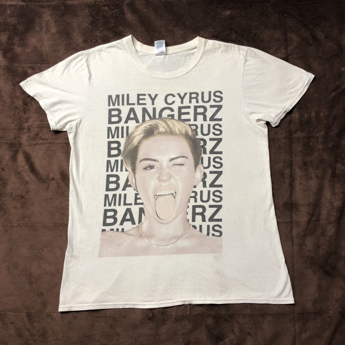 Band Tees × Rare × Vintage Miley Cyrus Tour T Shirt | Grailed
