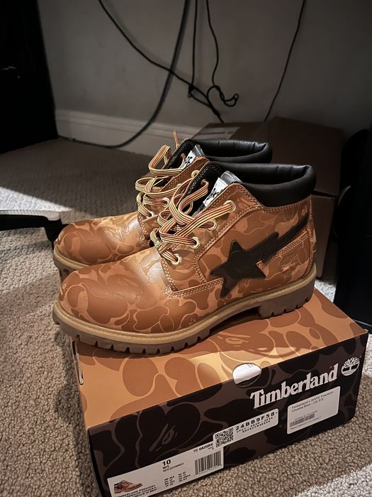 Bape Bape x Timberland Chukka Boots | Grailed