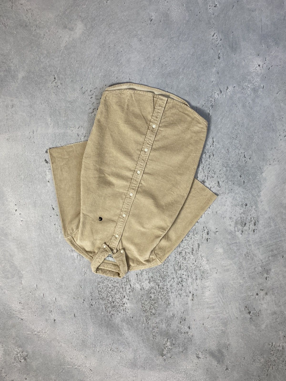 Vintage CARHARTT VINTAGE VELVET OVERSIZE BOXY OLD MONEY SHIRT | Grailed