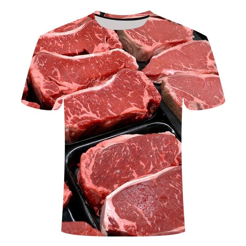 Designer × Streetwear Meat steaks 🥩 red beef tenderloin Massacre blood ...