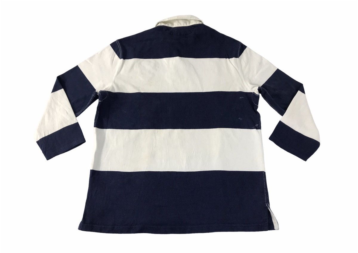 Polo Ralph Lauren Vintage 90s Polo Ralph Lauren Logo Rugby Tee Color Block | Grailed