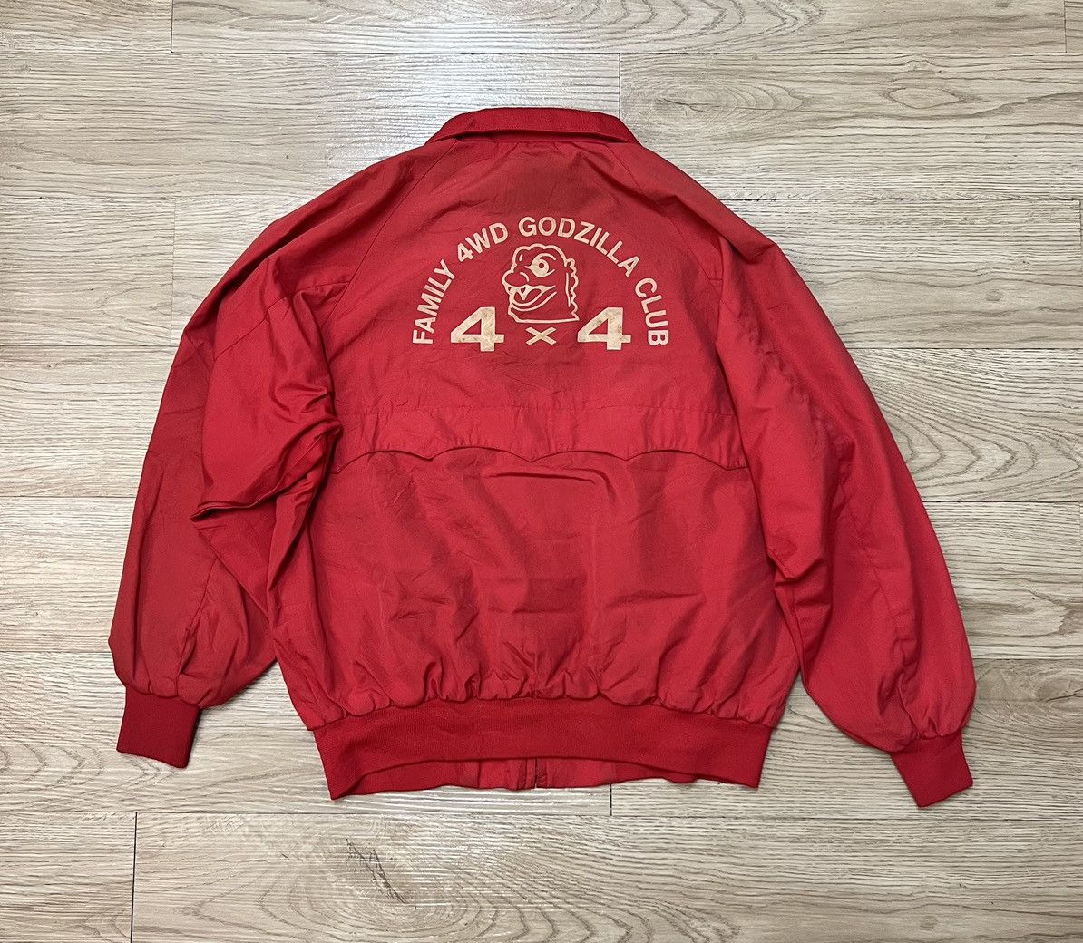 Vintage Vintage 4WD Godzilla Offroad Club Harrington Jacket | Grailed