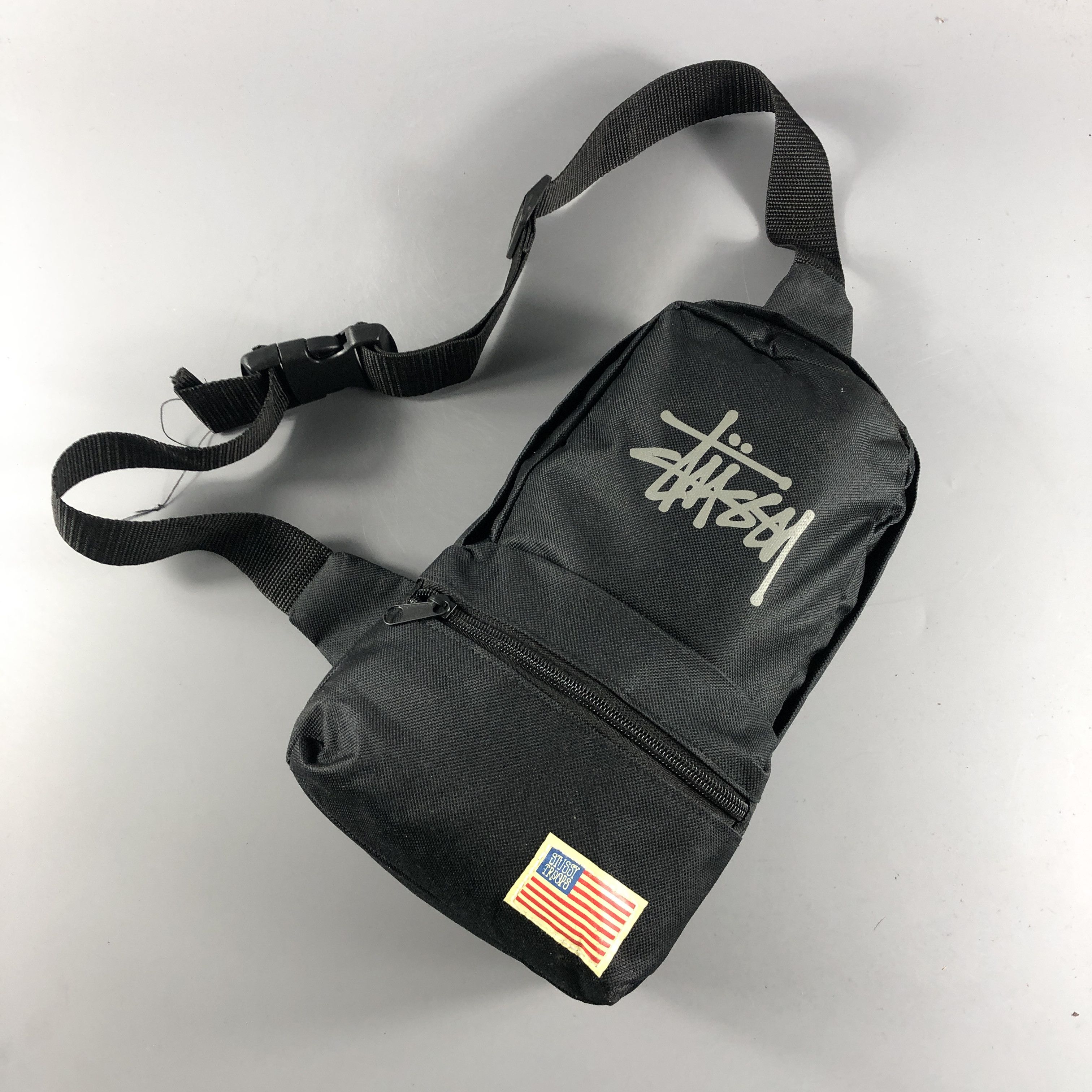 Stussy AUTHENTIC Stussy 🇯🇵 Magazine Troops Crossbody Sling Bag | Grailed