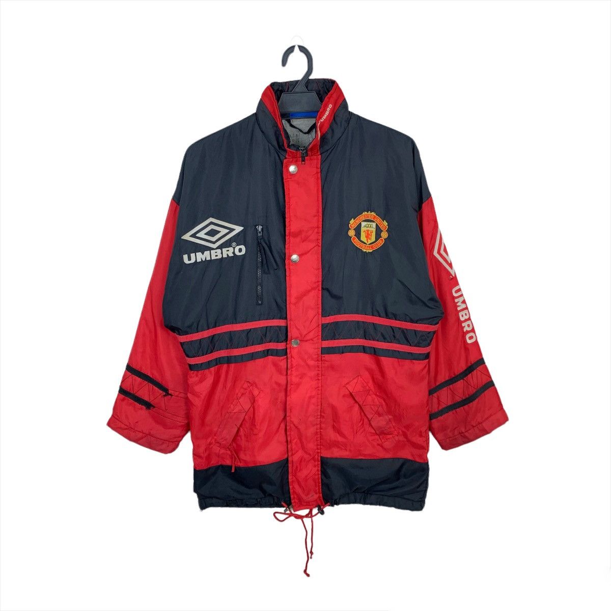 Umbro × Vintage Vintage 90s Manchester United Umbro Sharp Jacket | Grailed